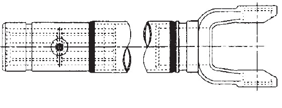 Yoke, Tube & Sleeve Assembly | Modern Ag