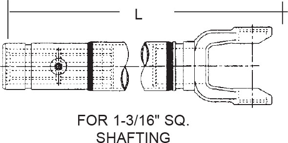 Yoke, Tube & Sleeve Assembly | Modern Ag
