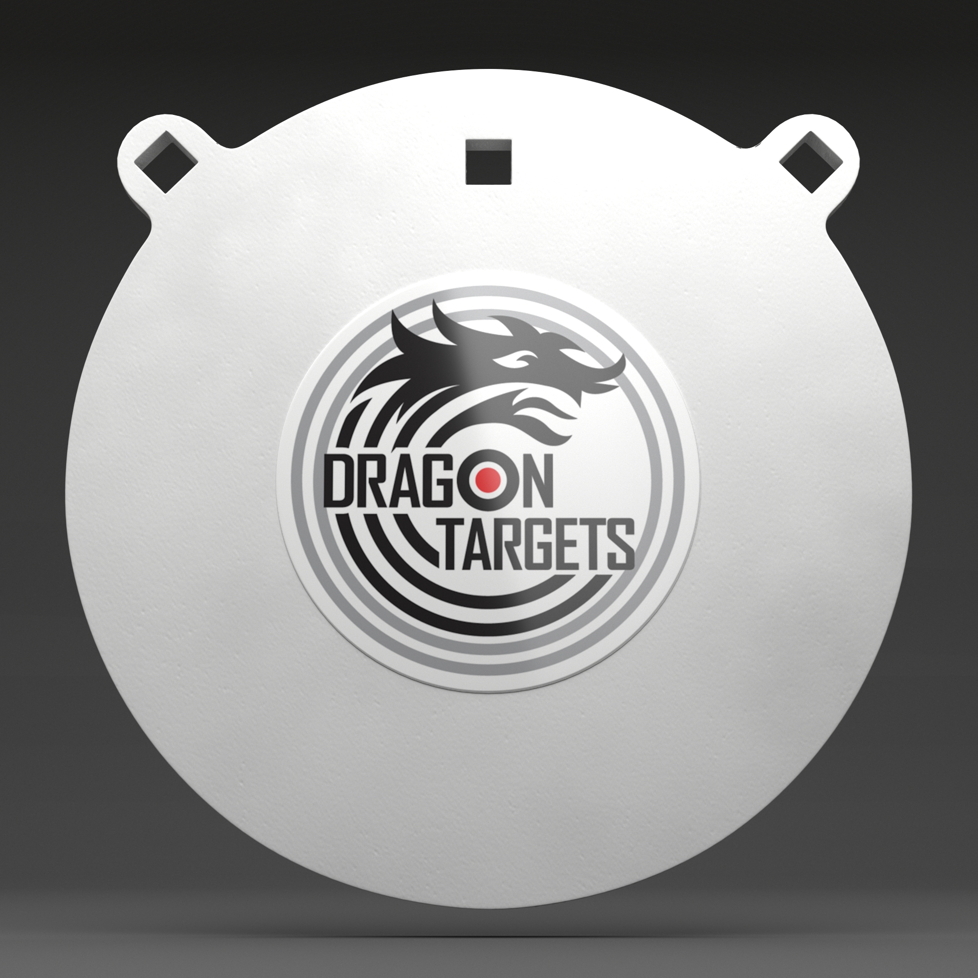- Dragon Targets 10" x 1/2" Gong AR500 Steel Shooting Target 1/2" Thick ...