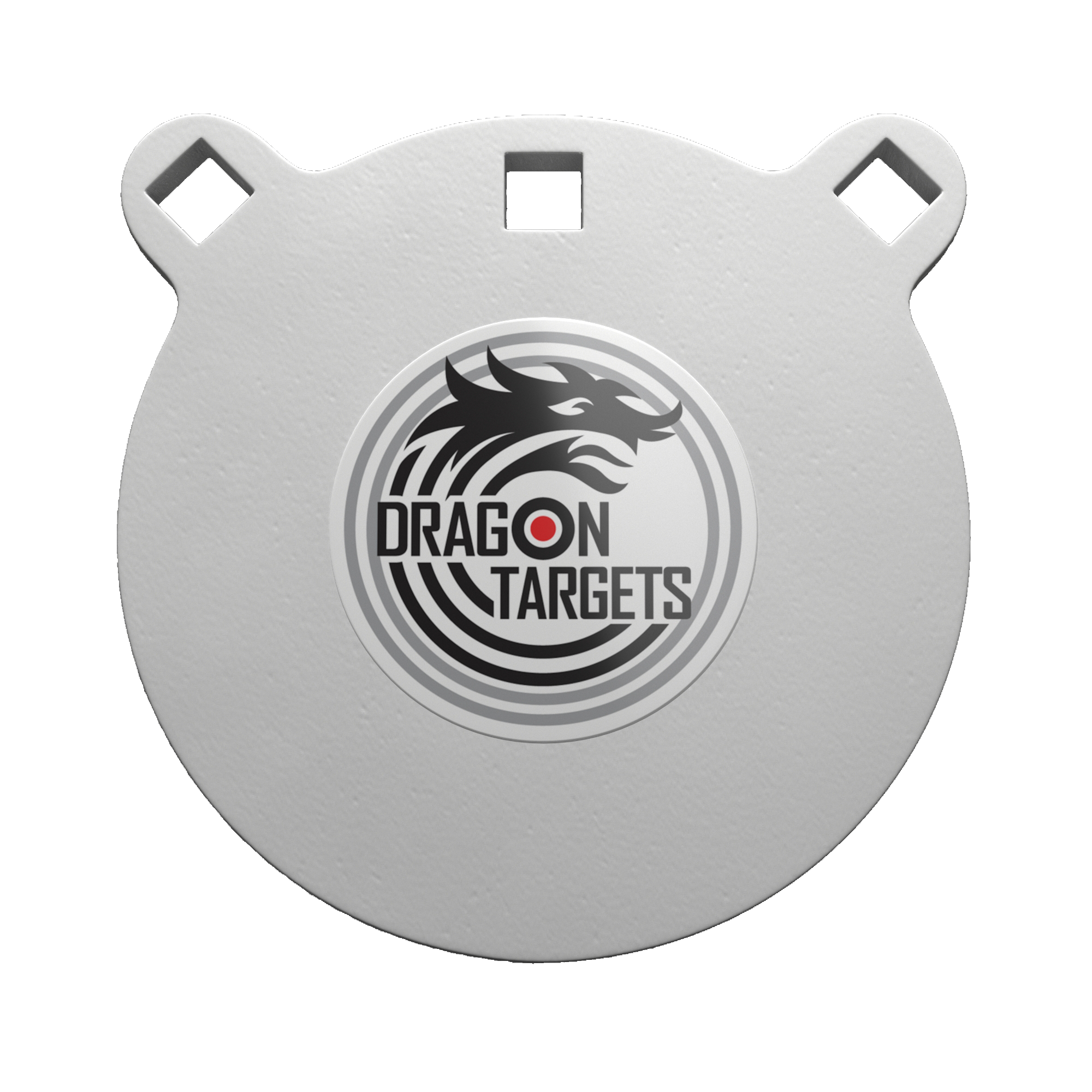 - Dragon Targets 6" x 1/2" Gong AR500 Steel Shooting Target #610-1750P