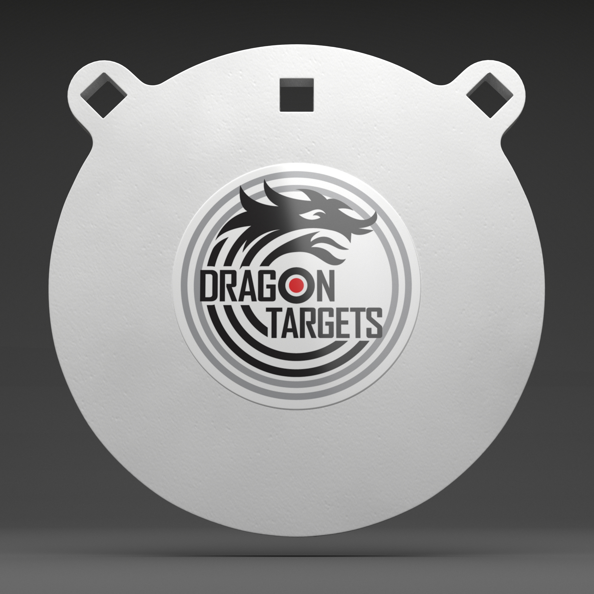 - Dragon Targets 8" x 1/2" Gong AR500 Steel Shooting Target 1/2" Thick ...